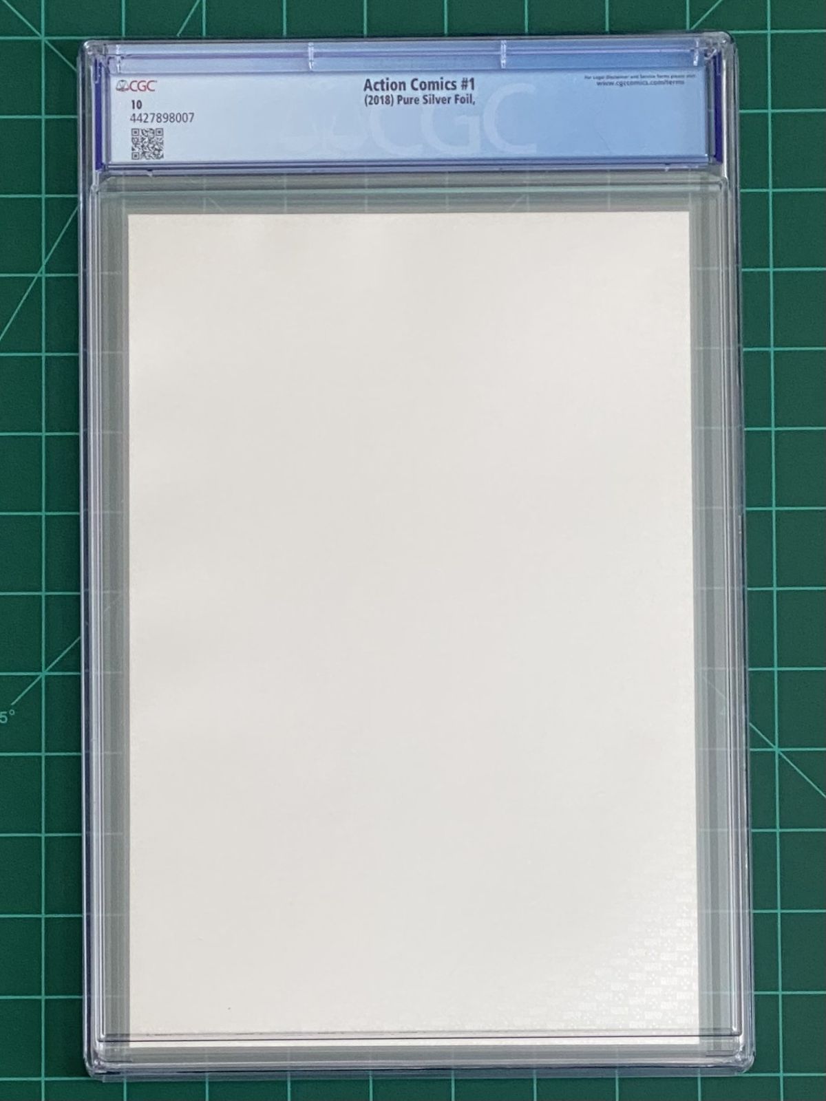 Action Comics 1 2018 Cgc 10 9 9 9 8 New Zealand Mint 35g 999