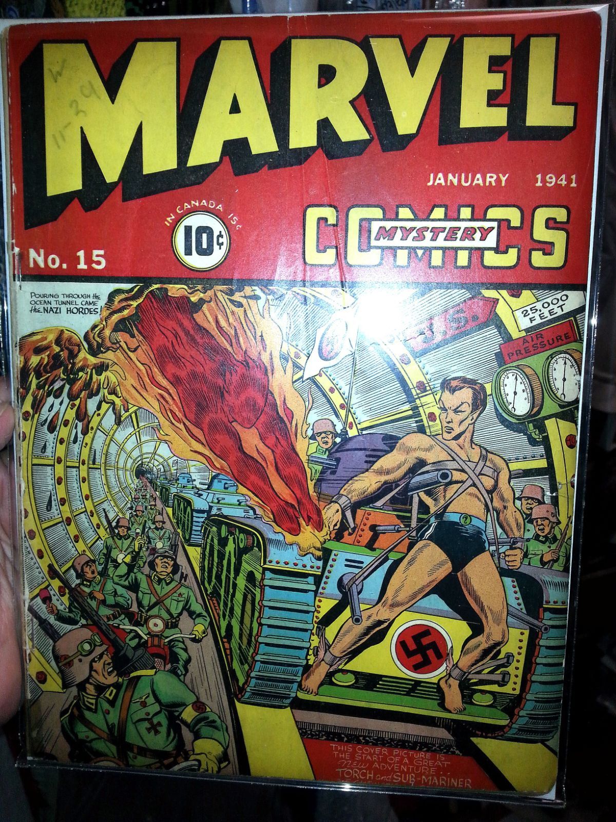 Question Re Marvel Mystery Comics #59 - Golden Age Comic Books - CGC ...