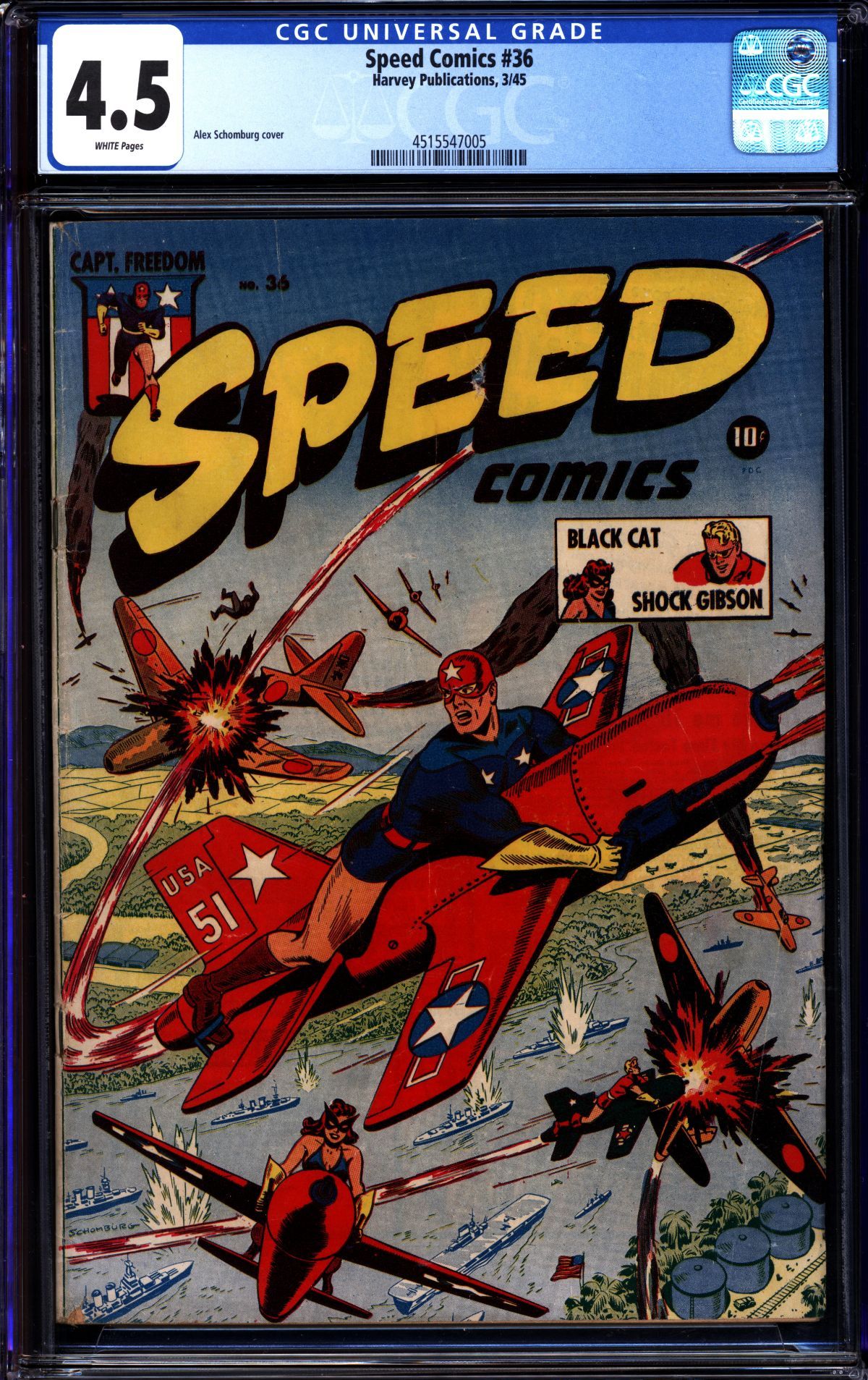 (CLOSED) JBPEZ...I wrecked my shoulder cgc slab sale!! Schomburg, LB Cole, PCH and early Marvel ...