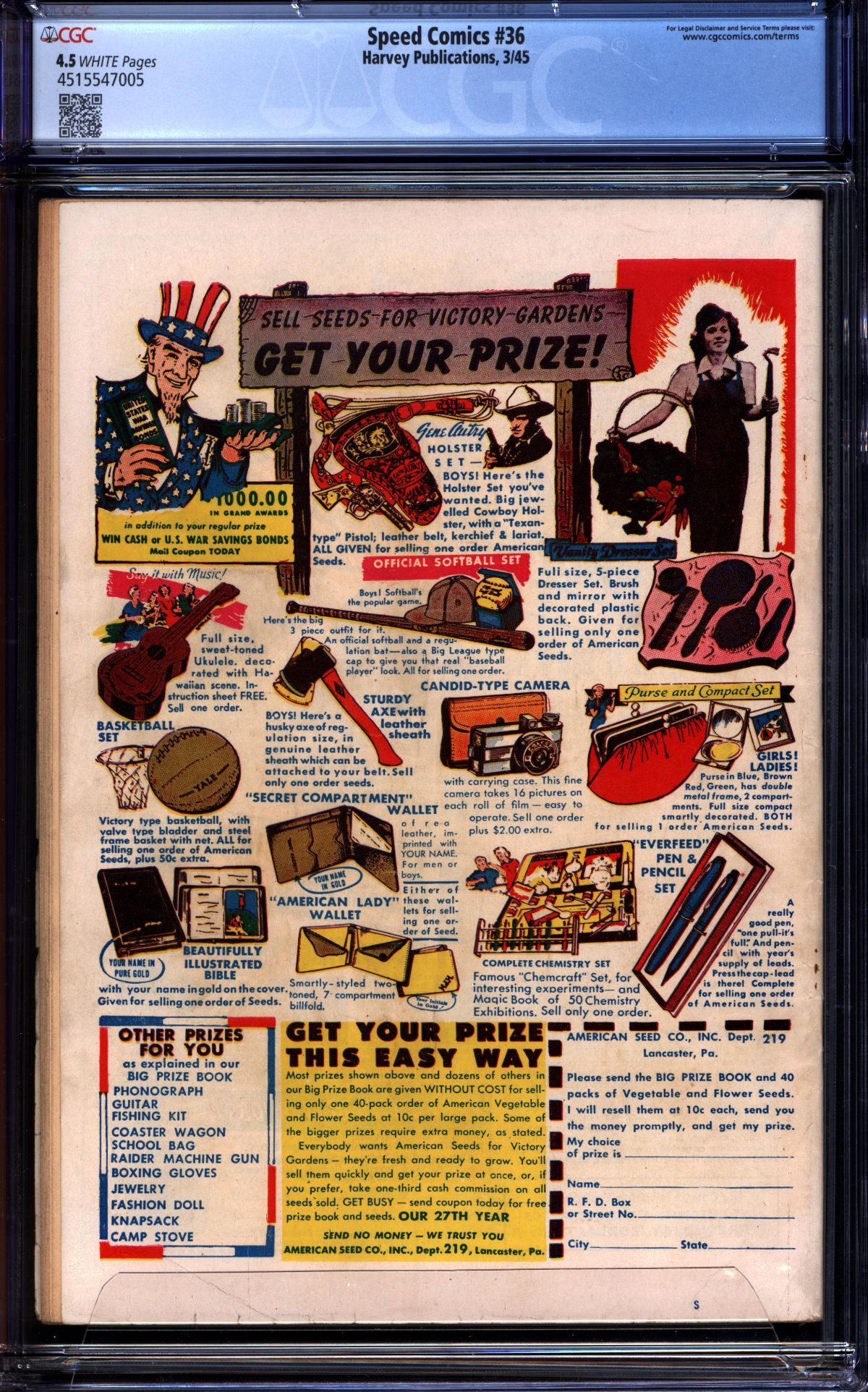 (CLOSED) JBPEZ...I wrecked my shoulder cgc slab sale!! Schomburg, LB ...