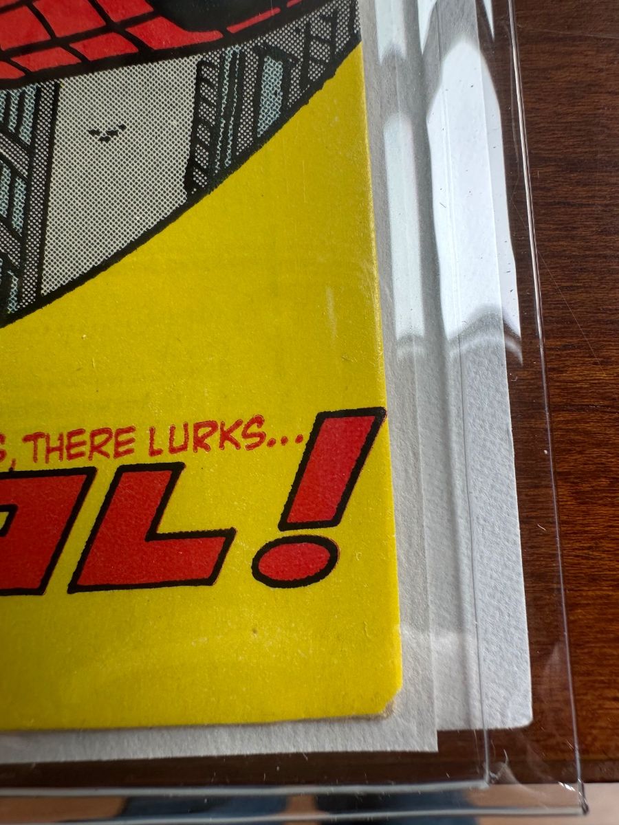 Impact of Blunt corner on 9.8 Grade - Comic Book Grading and ...