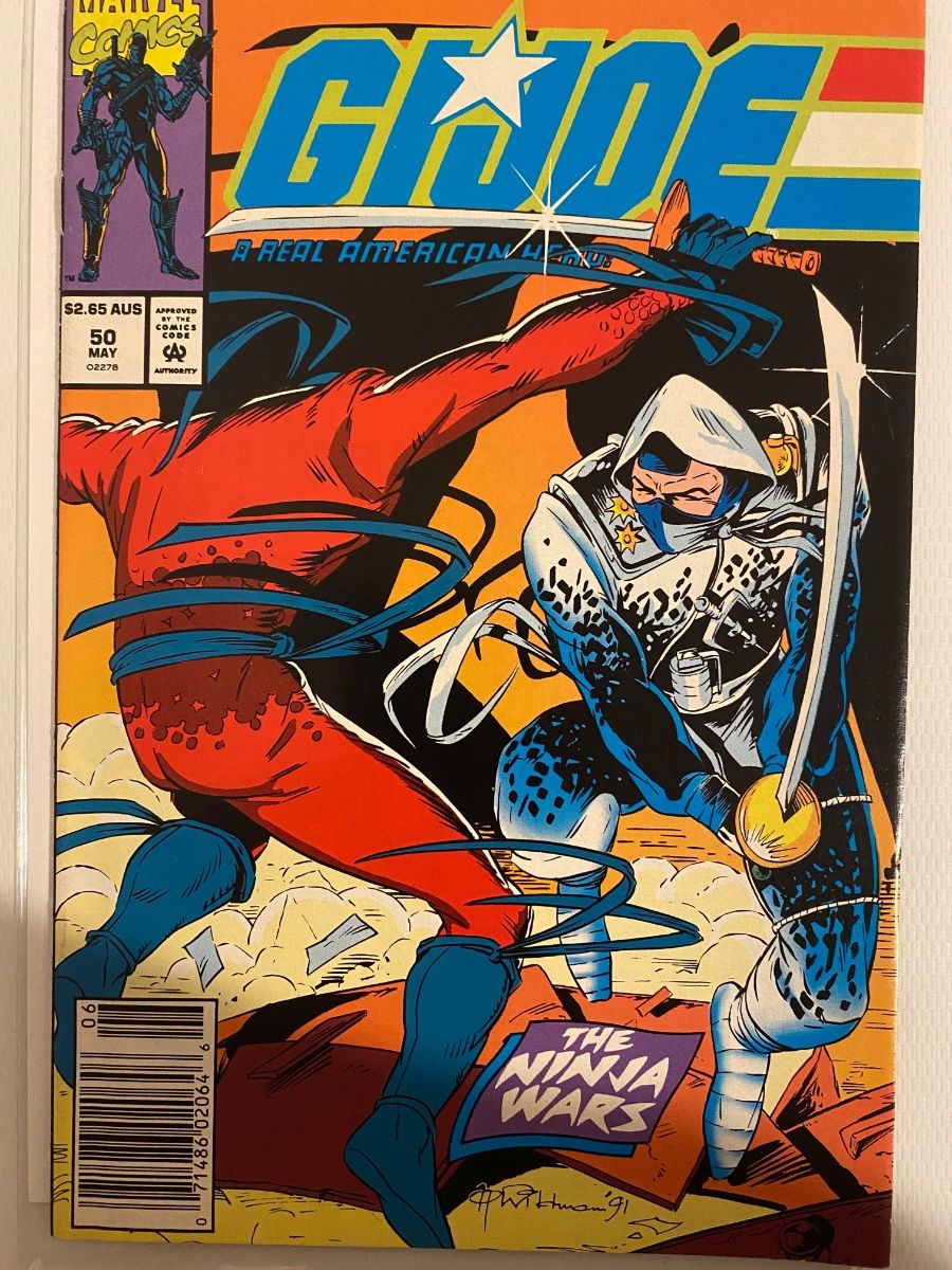 GI Joe Issue 122 Aus Variant - Print Error? - Newbie Comic Collecting ...