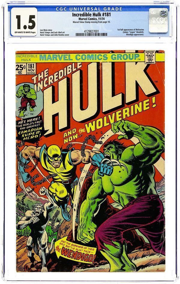 Does anyone know? Hulk 181/green label - Comics General - CGC Comic ...