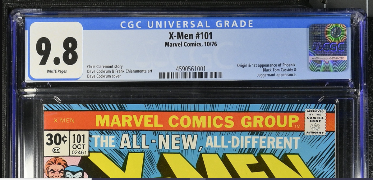 Crease on graded X-Men 101 - Comic Book Grading and Restoration Issues ...