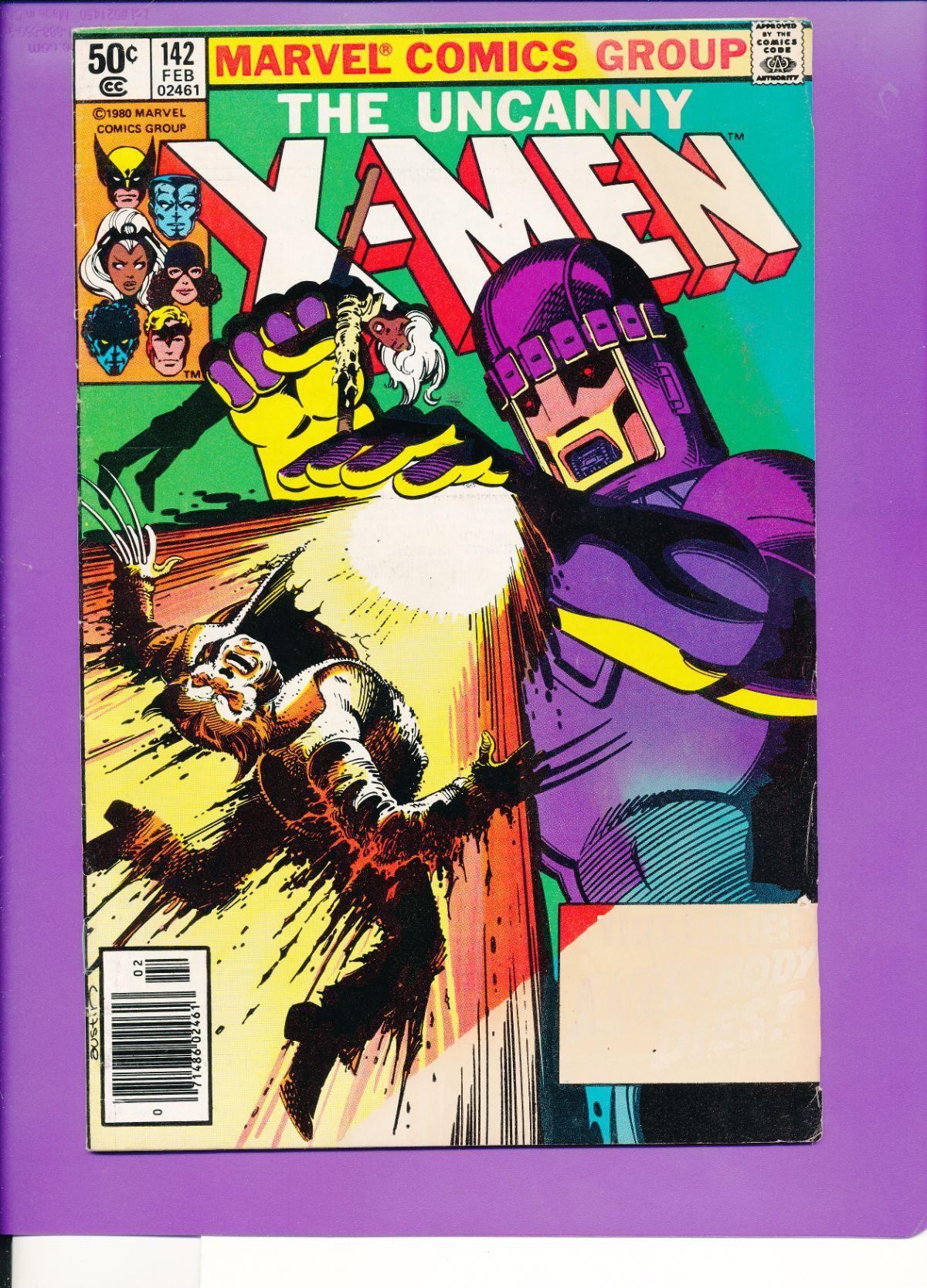 Uncanny X-men 142 Sun/UV light damage? - Comic Book Grading and ...