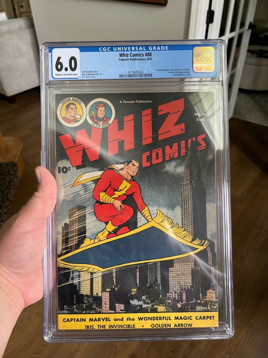 Need help pricing a book please Whiz Comics #88 - Golden Age Comic ...