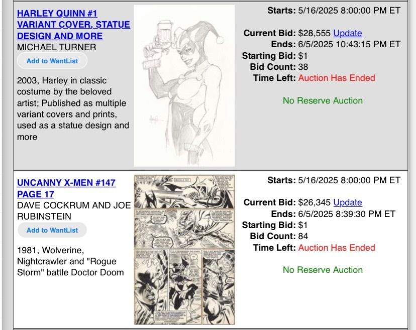 CLINK Spring Featured Auction - ending June 5th - Page 2 - Original ...