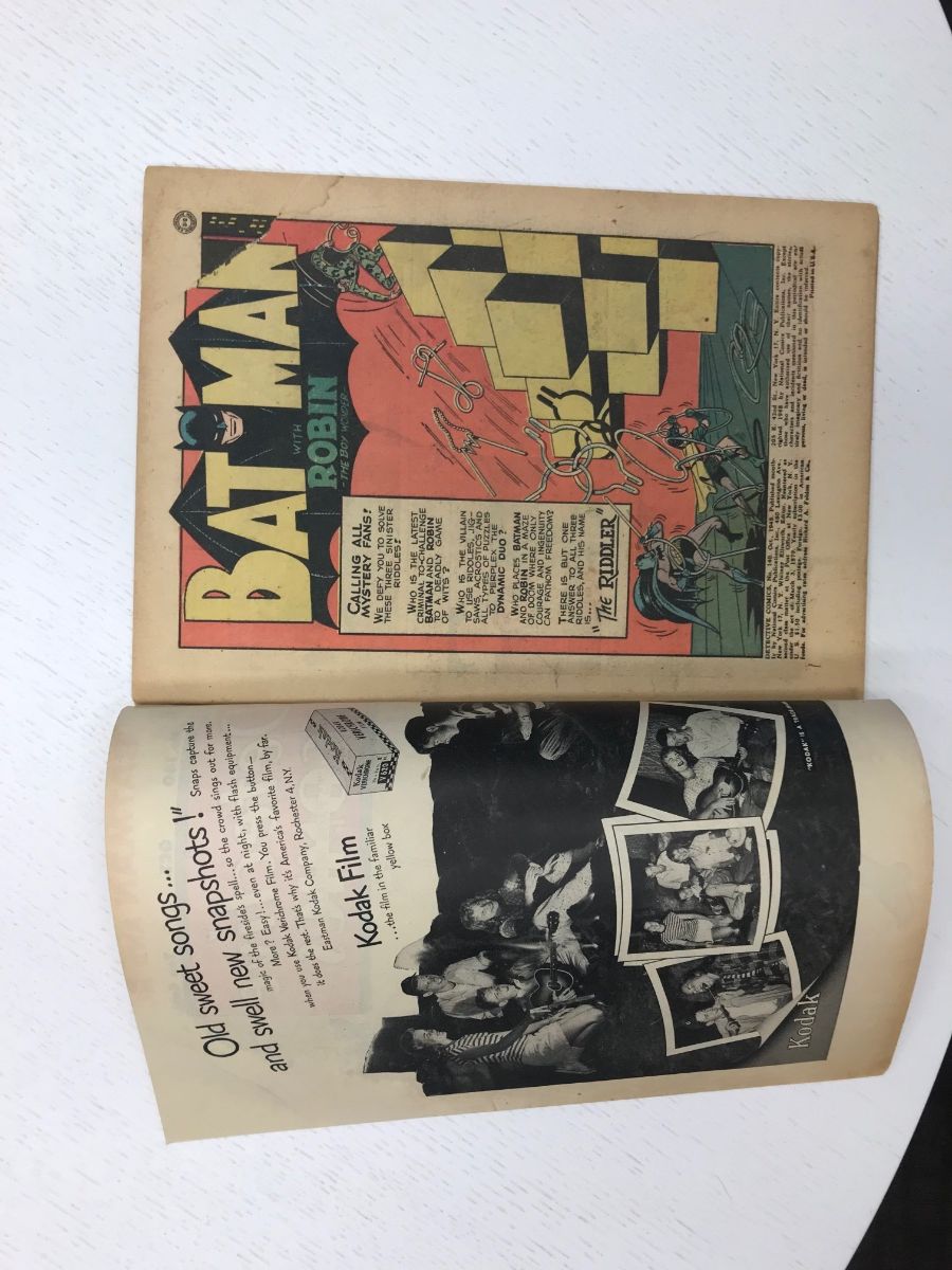 Detective Comics 140 Resto? - Comic Book Grading and Restoration Issues ...