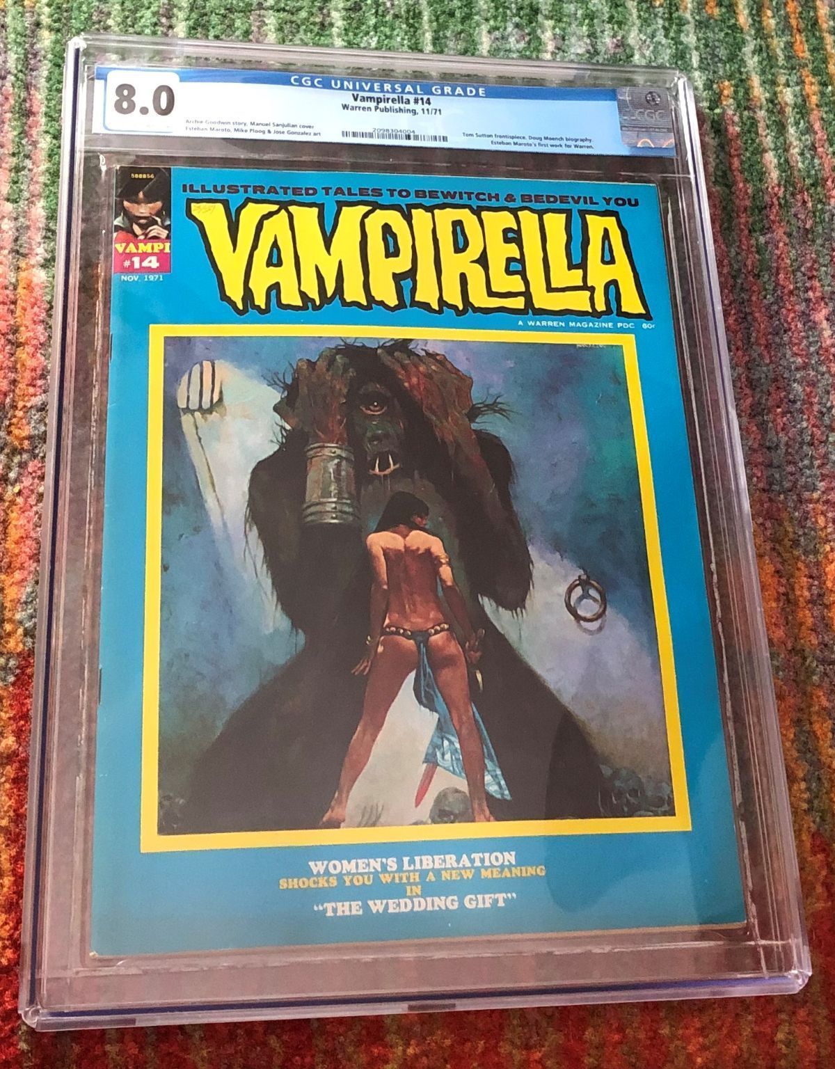 SOLD! - Vampirella (Warren 1970's) CGC-graded lot - #14, 19, 26, 27, 35 ...