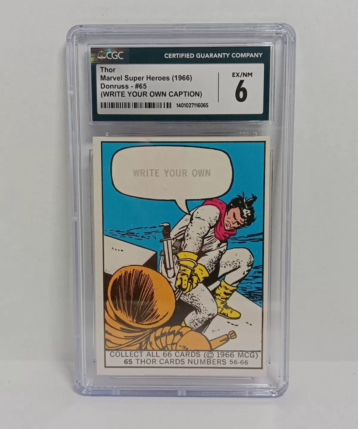 1966 Marvel Donruss Card #65, Thor - CGC Cards General Discussion - CGC ...