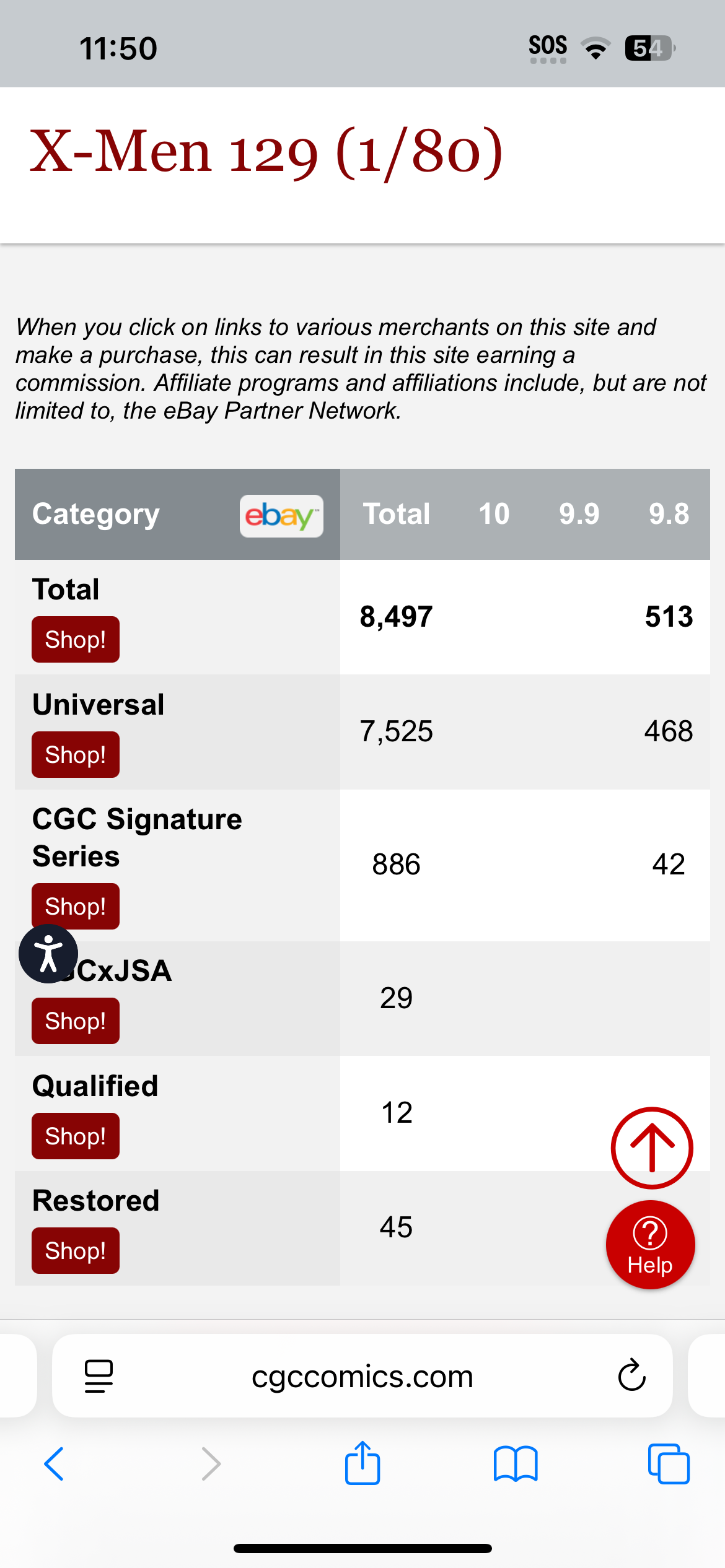 New Population report vs Old Census - Comics General - CGC Comic Book ...