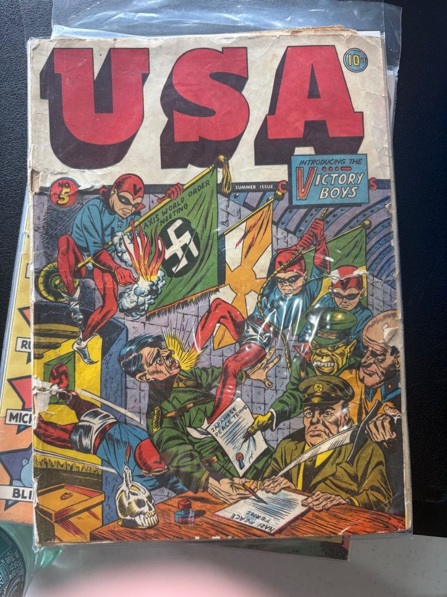 History making Hitler checklist - Golden Age Comic Books - CGC Comic ...