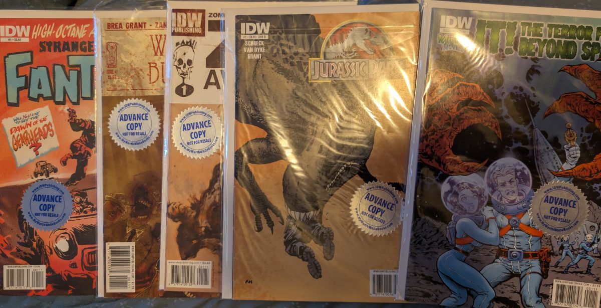 Are there any value in IDW advanced copies? - Modern Age Comic Books ...