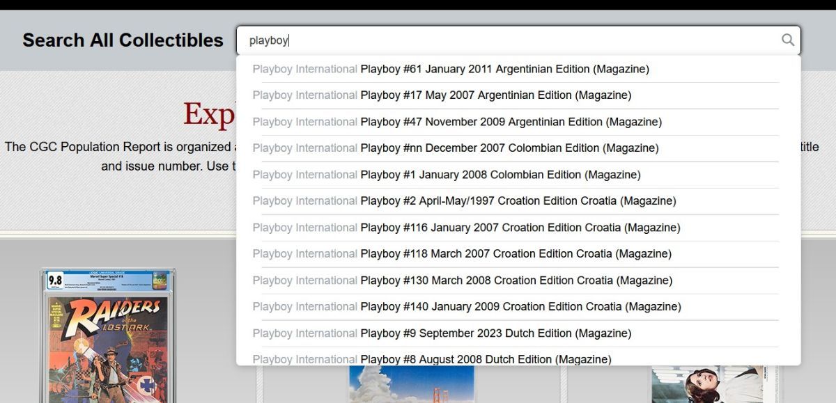 New Population report vs Old Census - Comics General - CGC Comic Book ...