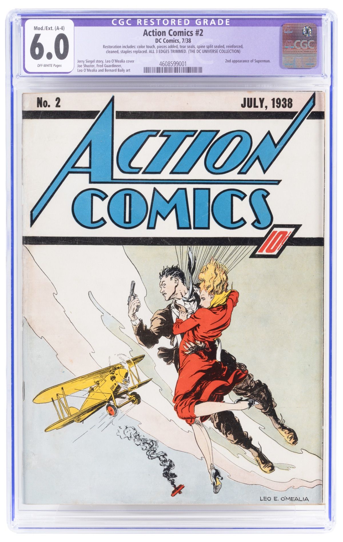 Every Issue of ACTION COMICS from #1 thru #700, plus Rare SUPERMAN Toys ...