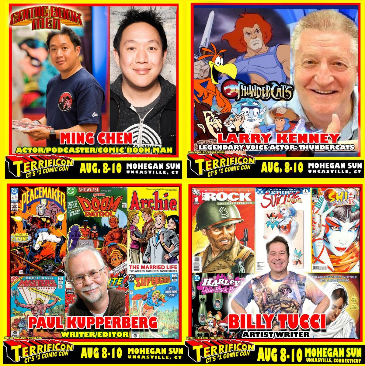 TERRIFICON - AUGUST 8-10, 2025 MOHEGAN SUN EXPO CENTER, Uncasville ...