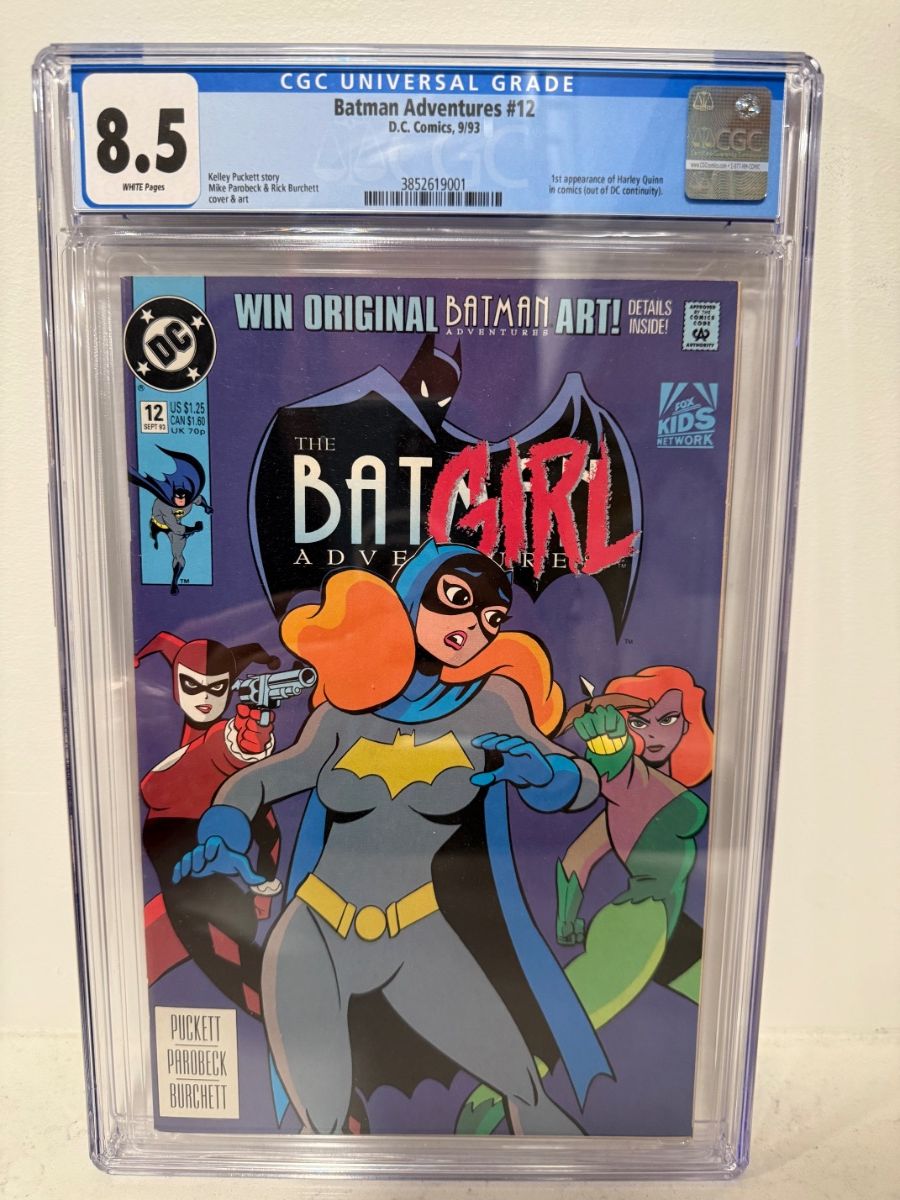 *Closed* Batman Adventures 12 CGC 8.5 and New Mutants 98 CGC 9.6 ...