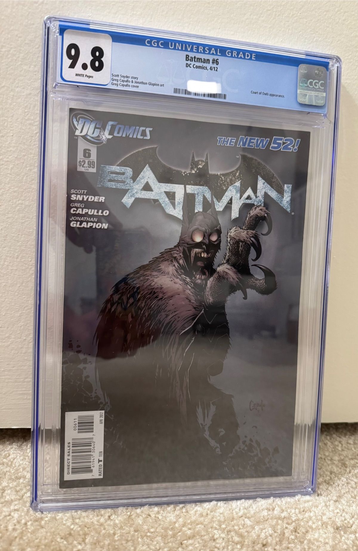 9.8 CGC slab with flaws - Comic Book Grading and Restoration Issues ...
