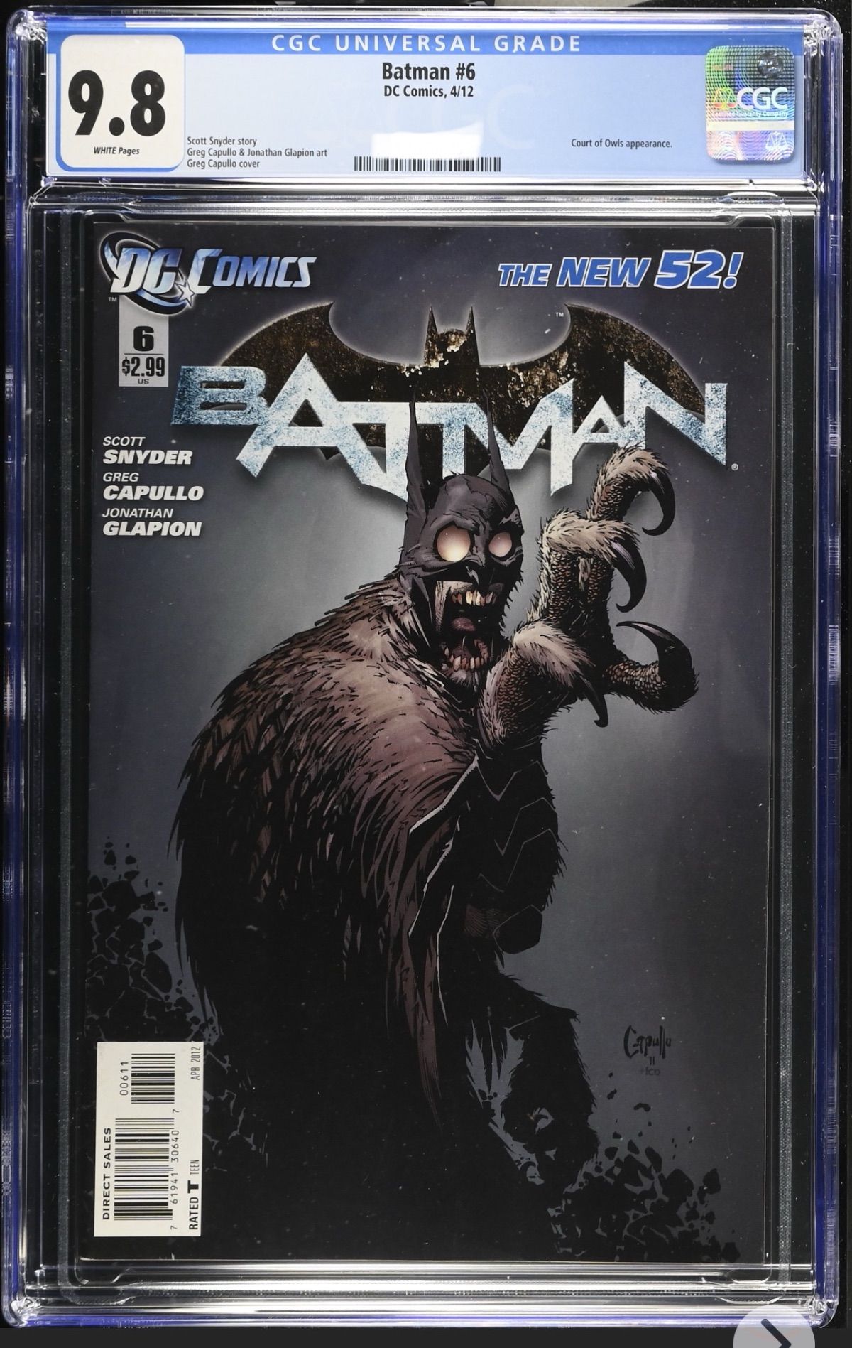 9.8 CGC slab with flaws - Comic Book Grading and Restoration Issues ...