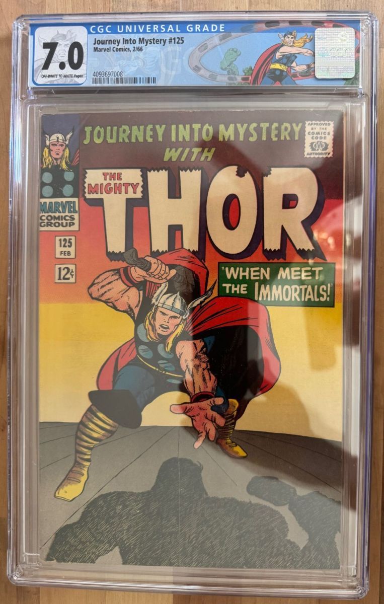 Journey Into Mystery and Thor CGC and raw - Golden / Silver / Bronze ...