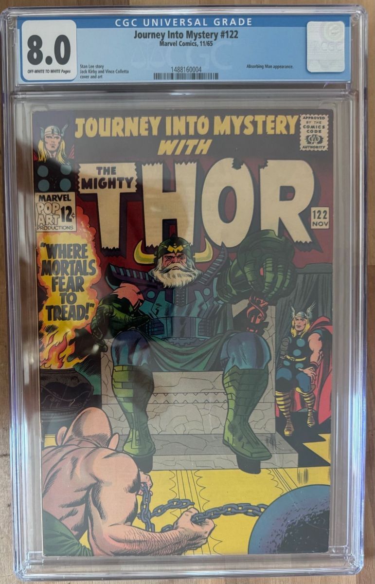 Journey Into Mystery and Thor CGC and raw - Golden / Silver / Bronze ...