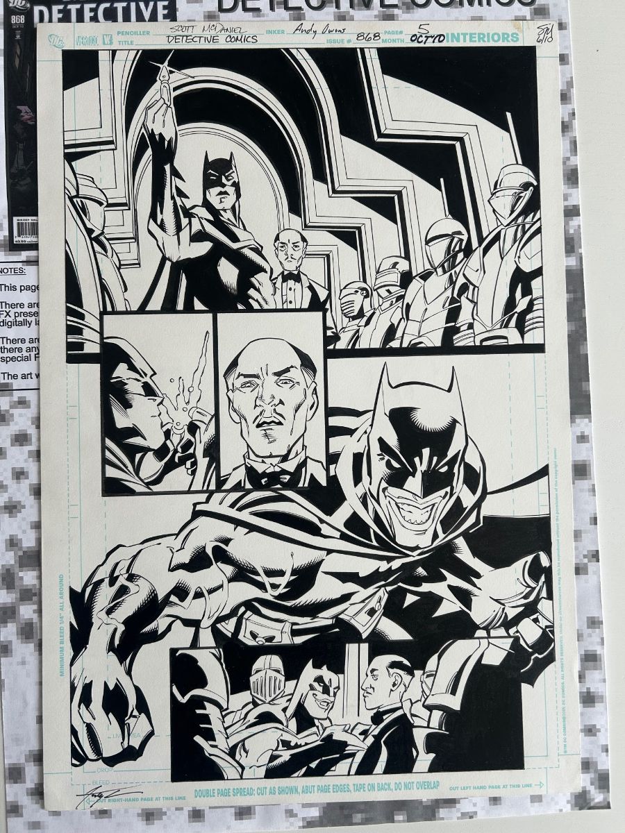 Parting with some large art! - Original Comic Art Only - CGC Comic Book ...