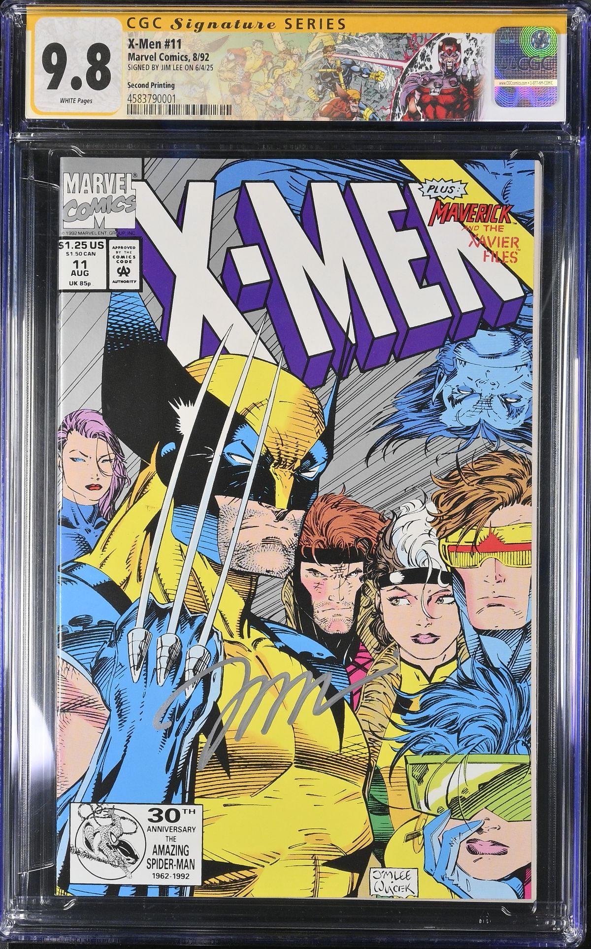 Jim Lee signing timeline - The Signature Room - CGC Comic Book ...