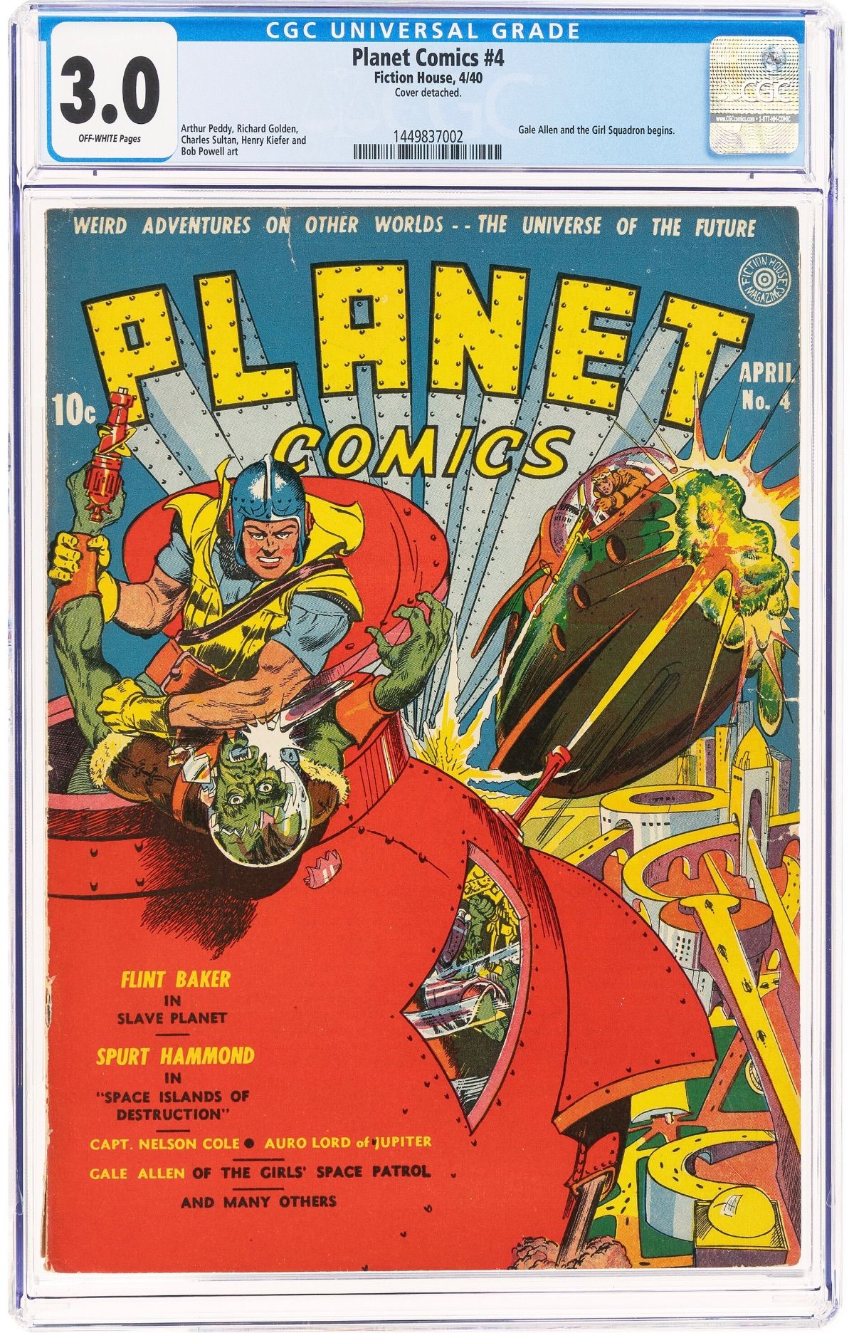 'PLANET COMICS' (is deserving of its own thread) - Golden Age Comic ...