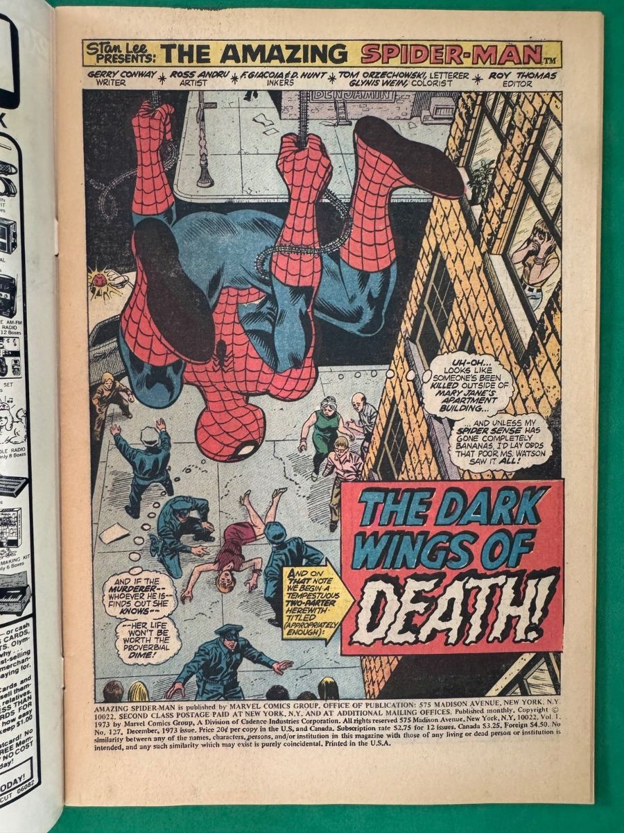 CLOSED - Spidey Run, Spidey Run, Mid-to-High Grade Spidey Run - #150 ...