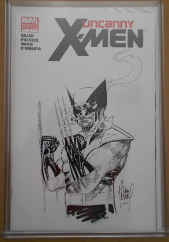 Looking to buy Adam Kubert Wolverine figure sketches - Original Comic ...