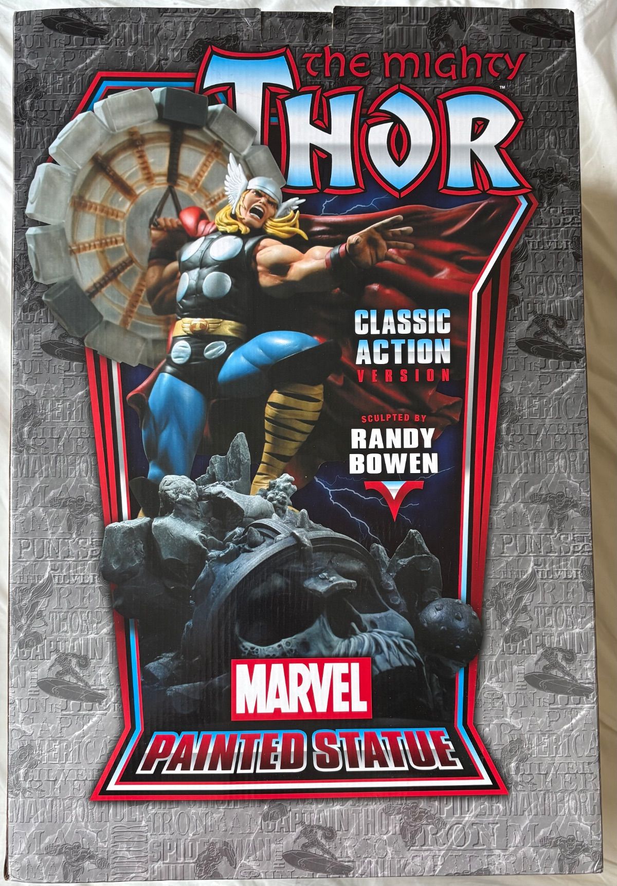 The Mighty Thor Classic Version Statue Randy Bowen Design Marvel Limited/2750MIB - Mixed Age ...