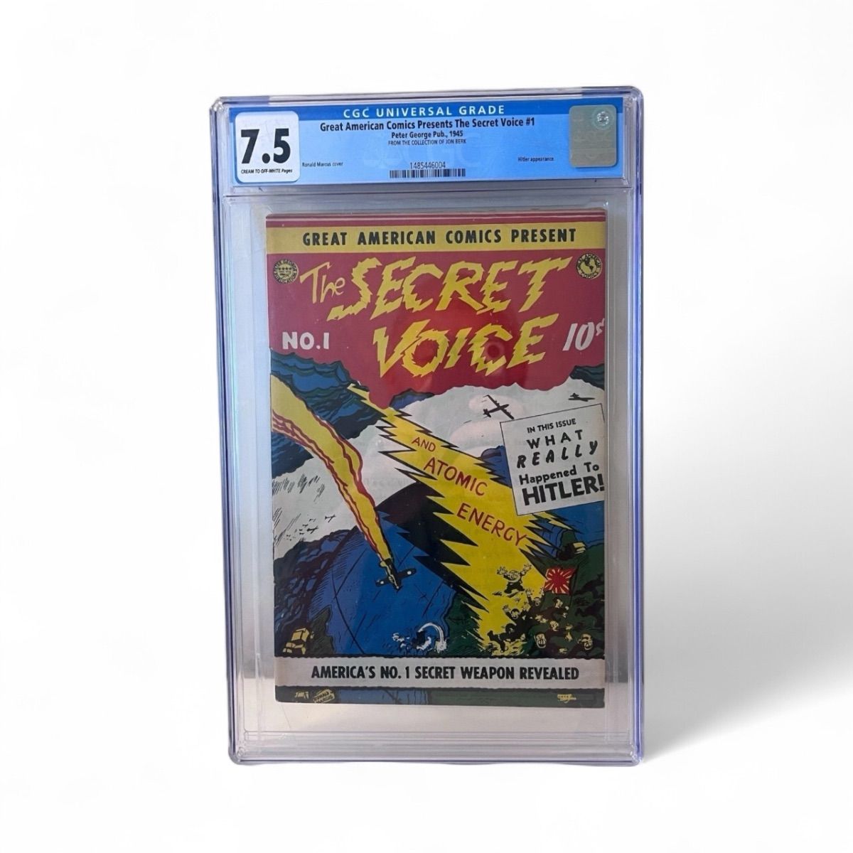 Secret Voice 1 What Really happened to Hitler John Berk Copy - Golden ...