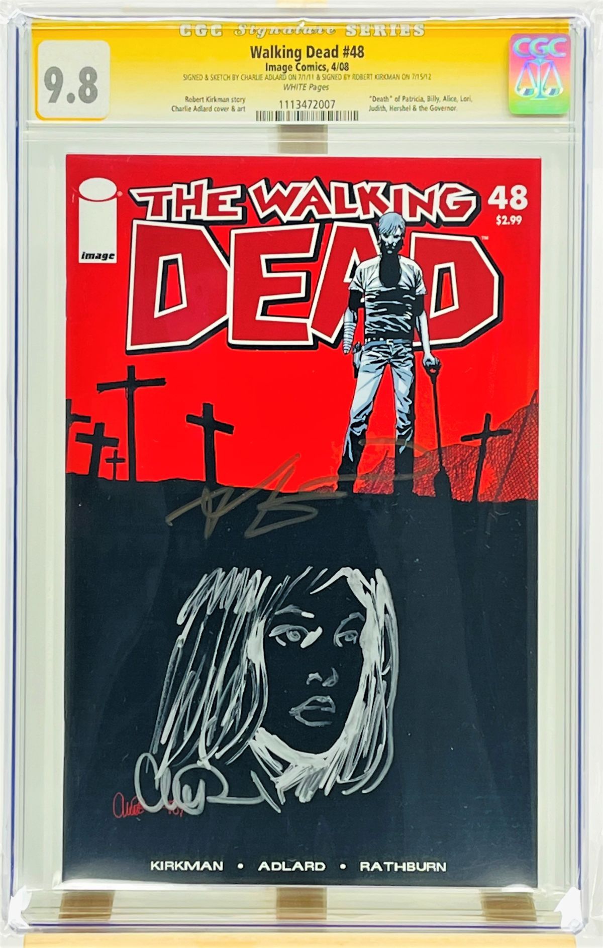 Looking for leads on a few Walking Dead Issue #48 pages... - Original ...