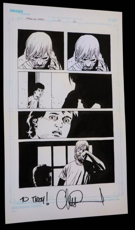 Looking for leads on a few Walking Dead Issue #48 pages... - Original ...