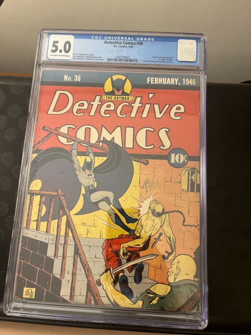 Detective Comics 36 for sale - PENDING SALE - Golden / Silver / Bronze ...