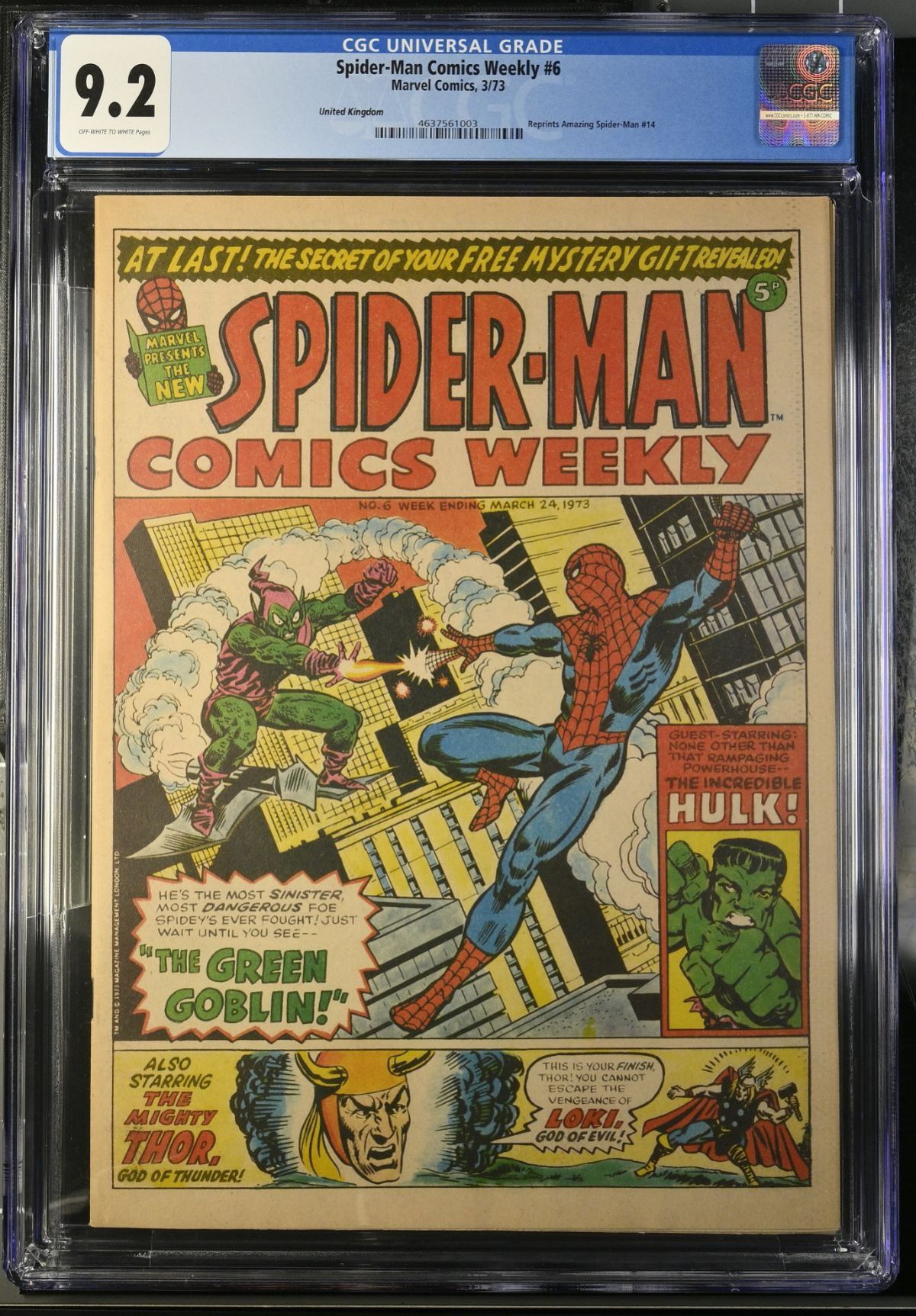 *Grade is in!* PGM Spider-Man Comics Weekly #6 - Hey buddy, can you ...