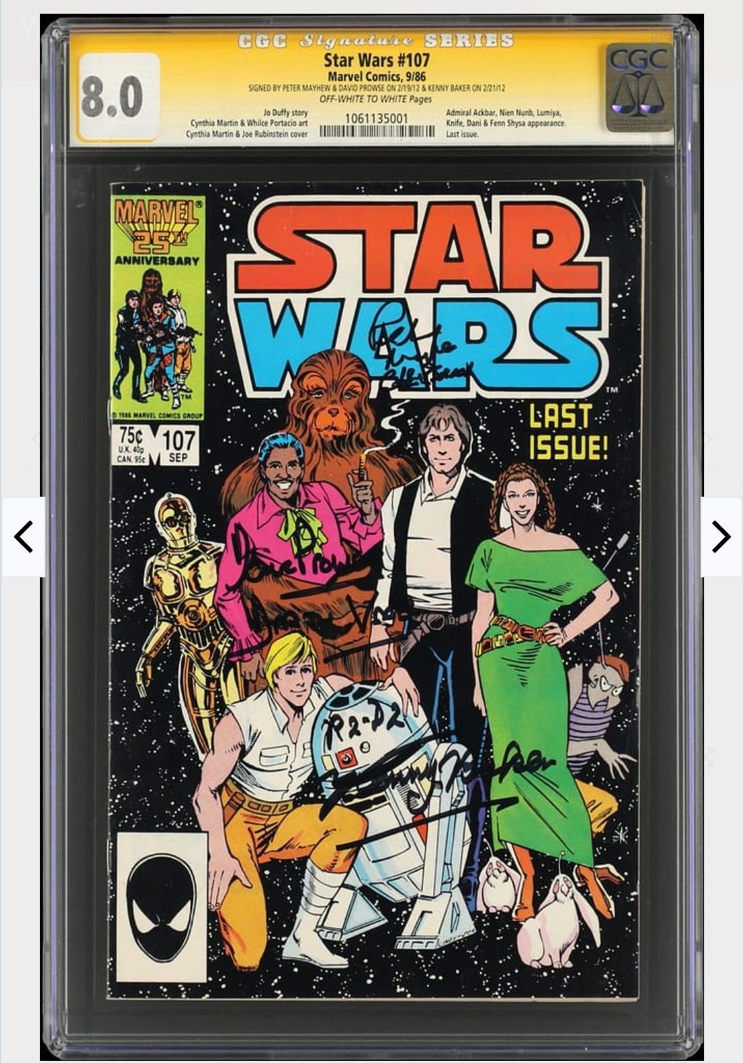 Goldin Auctions 2 books listed Fear Itself, Star Wars 107. Joe Simon ...