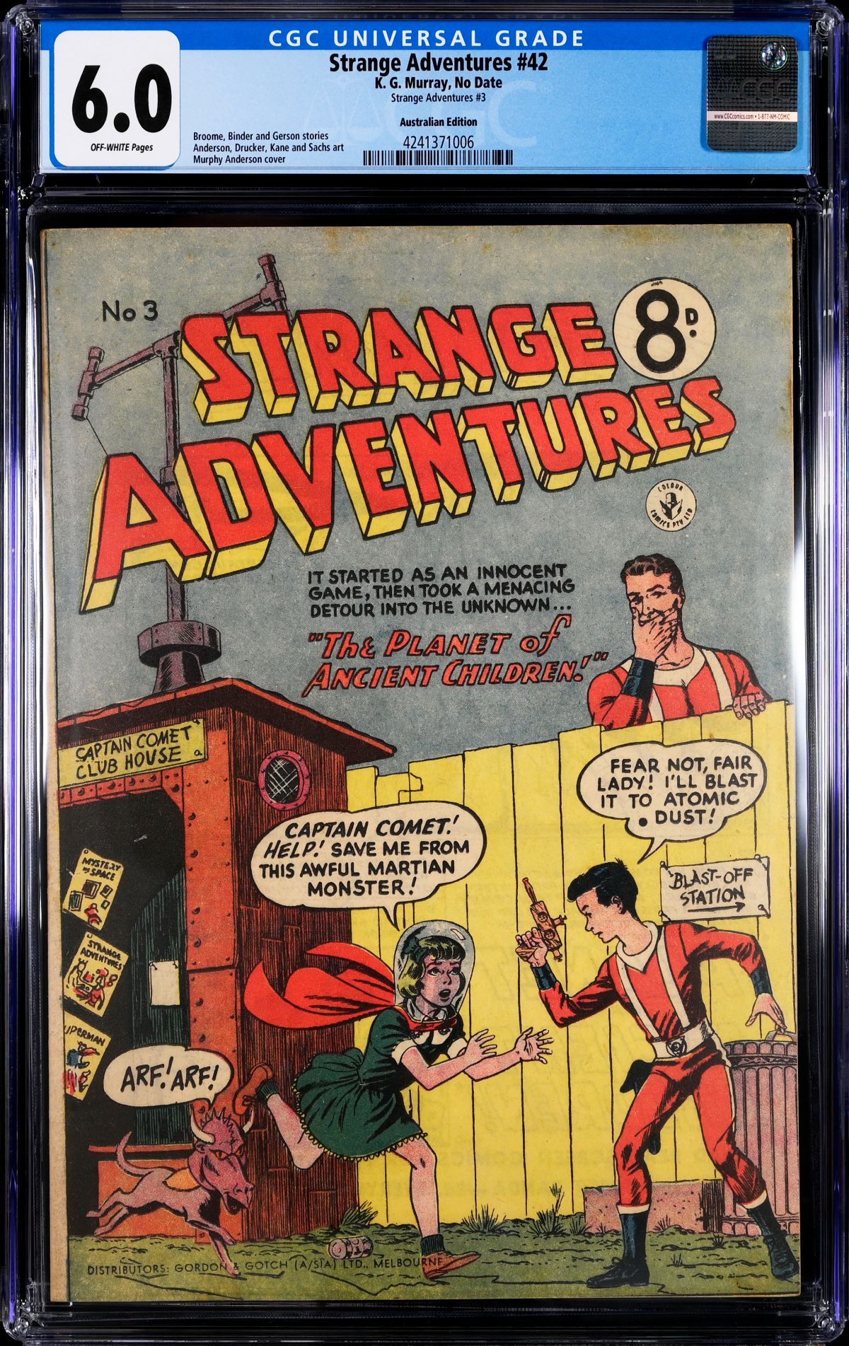Strange Adventures - Silver Age Comic Books - CGC Comic Book Collectors ...