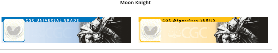 CGC Please bring back these Retired Custom Labels or have a Unretired ...