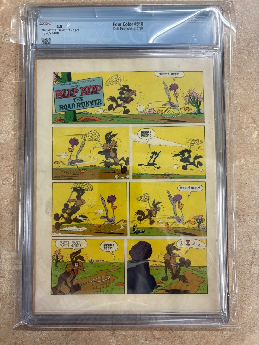 10% off - Any Wile E. Coyote or Road Runner fans? Beep Beep, the Road Runner 1, Four Color 918 ...