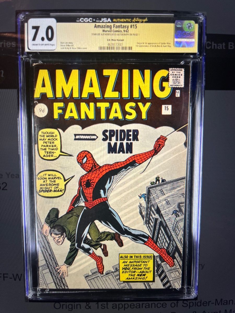 THE AMAZING FANTASY #15 CLUB - Page 73 - Silver Age Comic Books - CGC ...