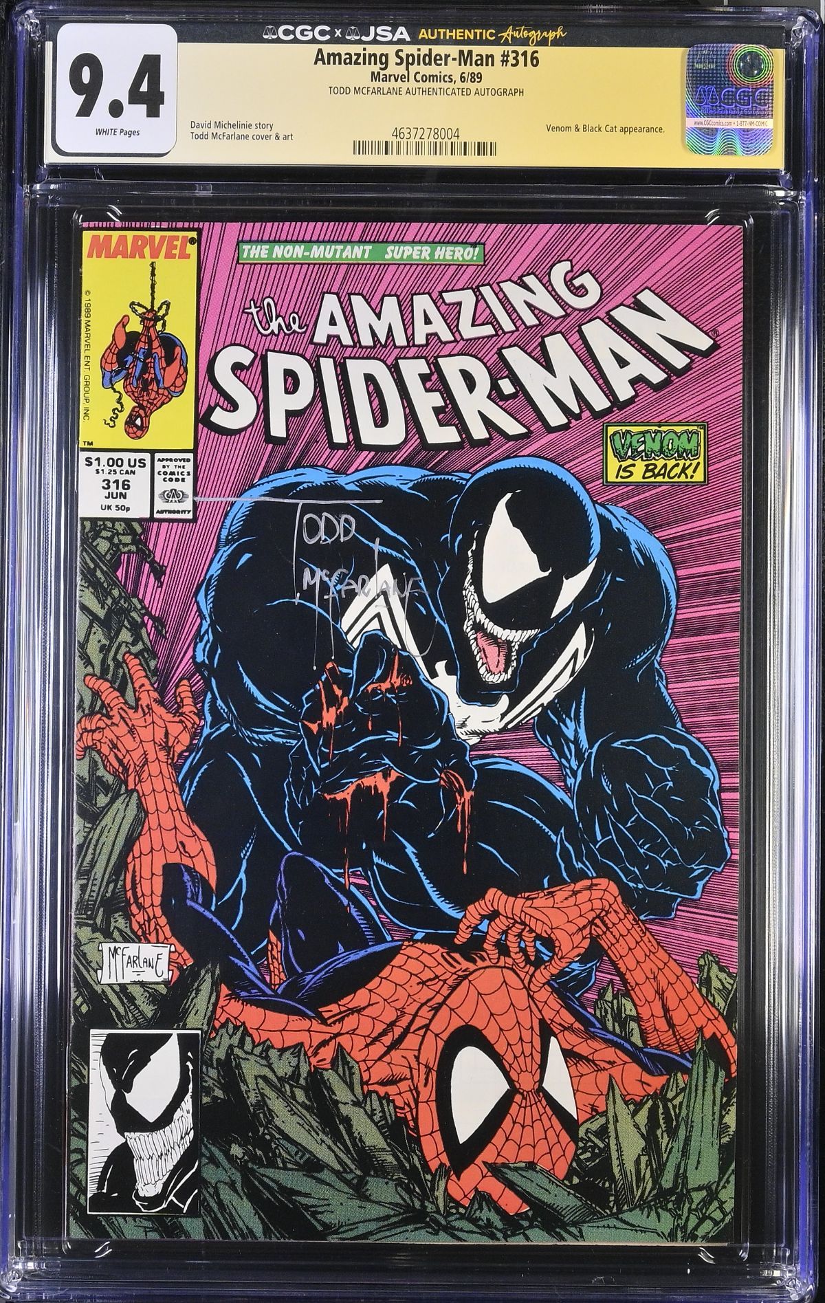 Mixed CGC & Raw • Transformers • TMNT • Horror • Absolute DC • ASM Todd Signed • Godzilla • Many ...