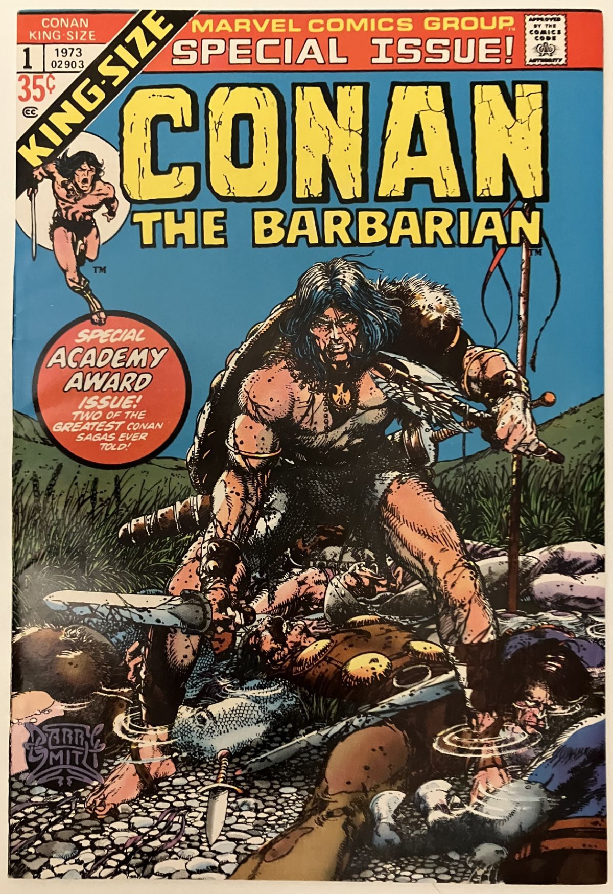 Conan The Barbarian King-Size Special #1 - George Olshevsky Pedigree ...