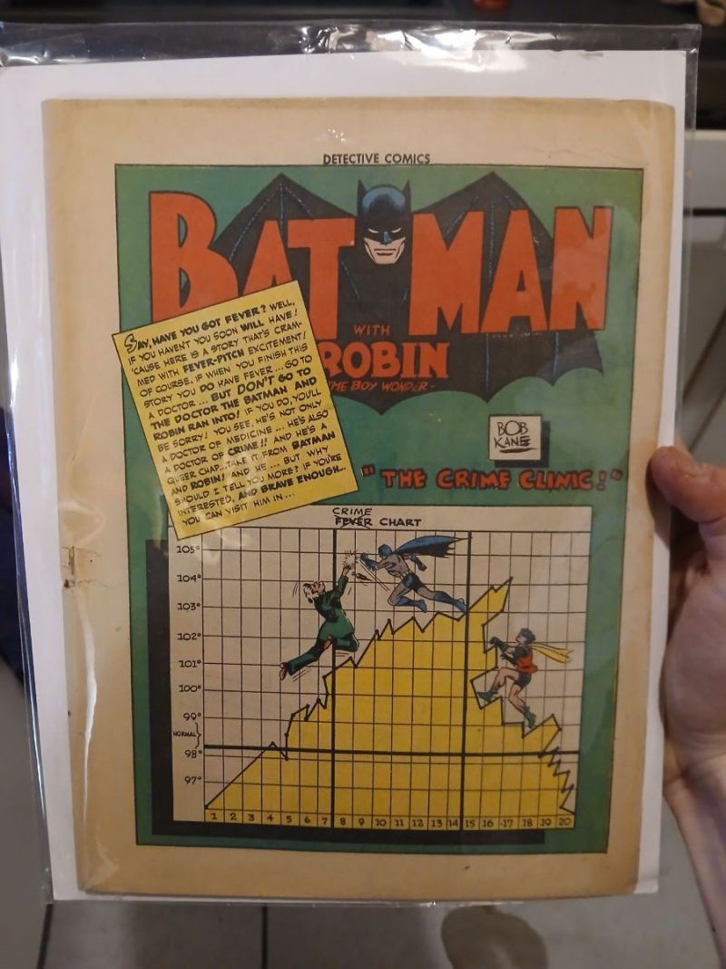 DETECTIVE COMICS #77 1943 COVERLESS [CAN BE SHIPPED TO US NOW ...