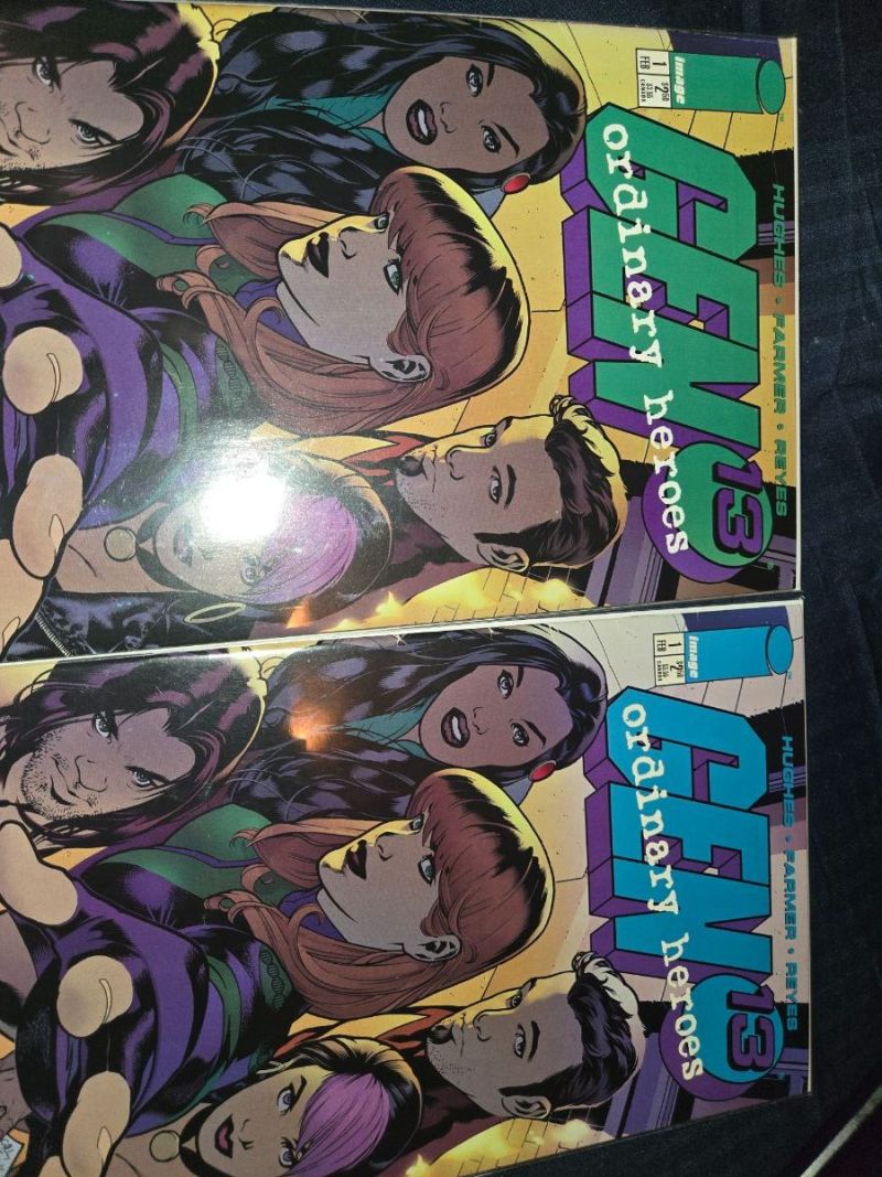 Subject: Gen 13 Ordinary Heroes #1 - Unique "Ink Starvation" Discovery ...