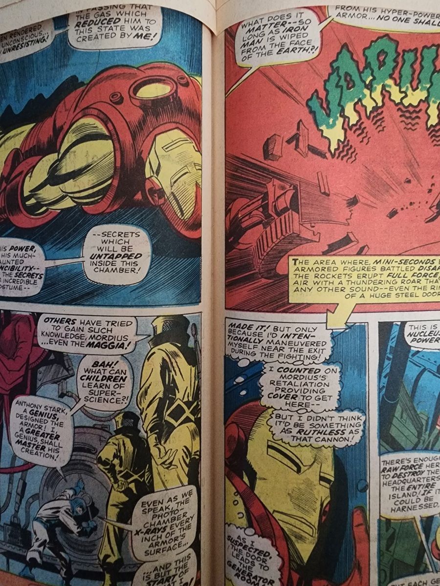 PGM Iron Man 1 (No staples or staple holes?) - Hey buddy, can you spare ...