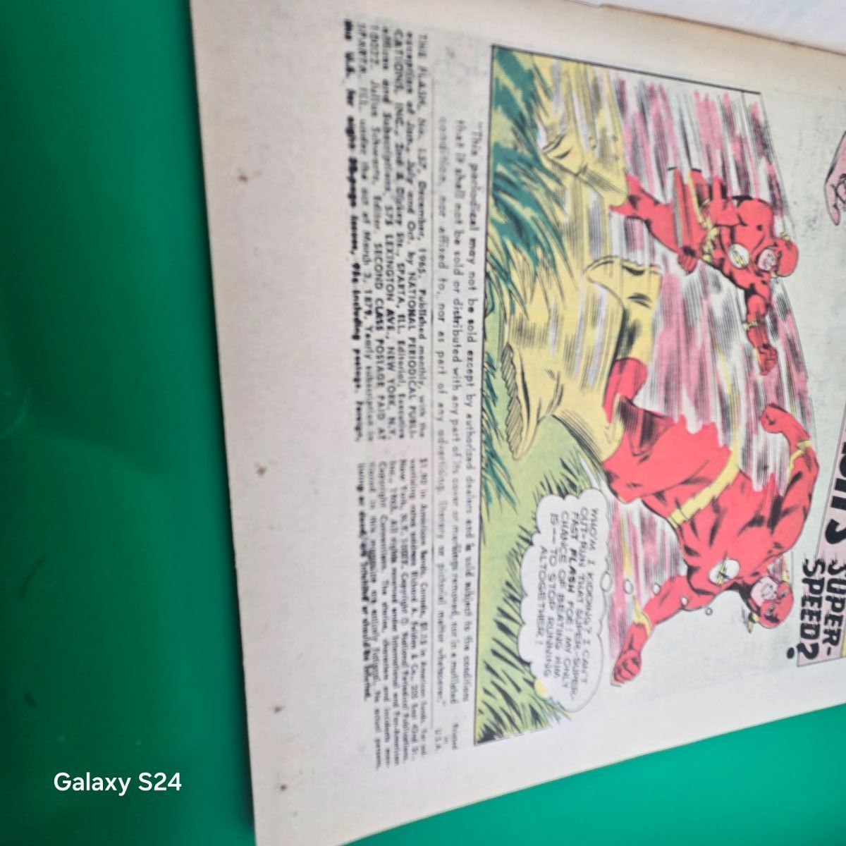 PGM The Flash #157, The Oldest Man Alive@ - Hey buddy, can you spare a ...