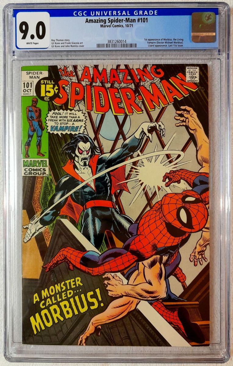 Amazing Spiderman #101 (1971) CGC 9.0 WP for sale. - Sales Advertising ...