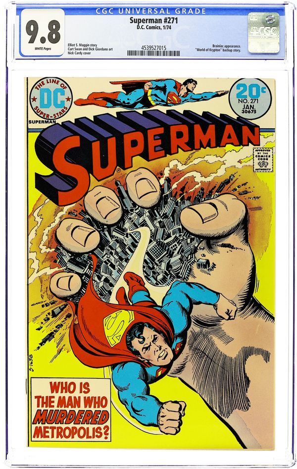 MyComicShop PRIME Auction- HUGE lot with many CGC 9.8's DC Bronze Age ...