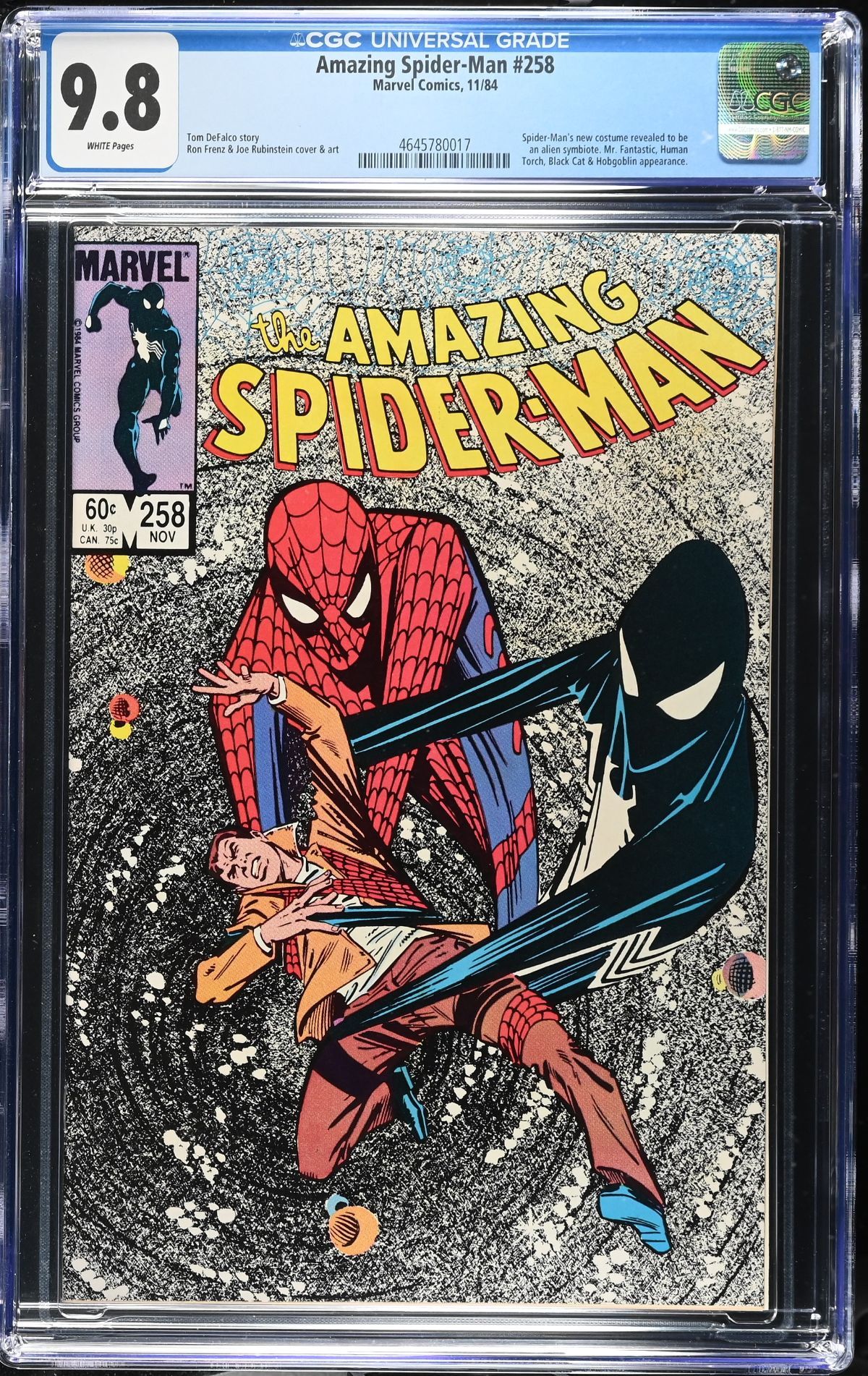 Amazing Spiderman CGC 9.8 - 121, 258, 290, 300, 316, 317, 365 & Others ...